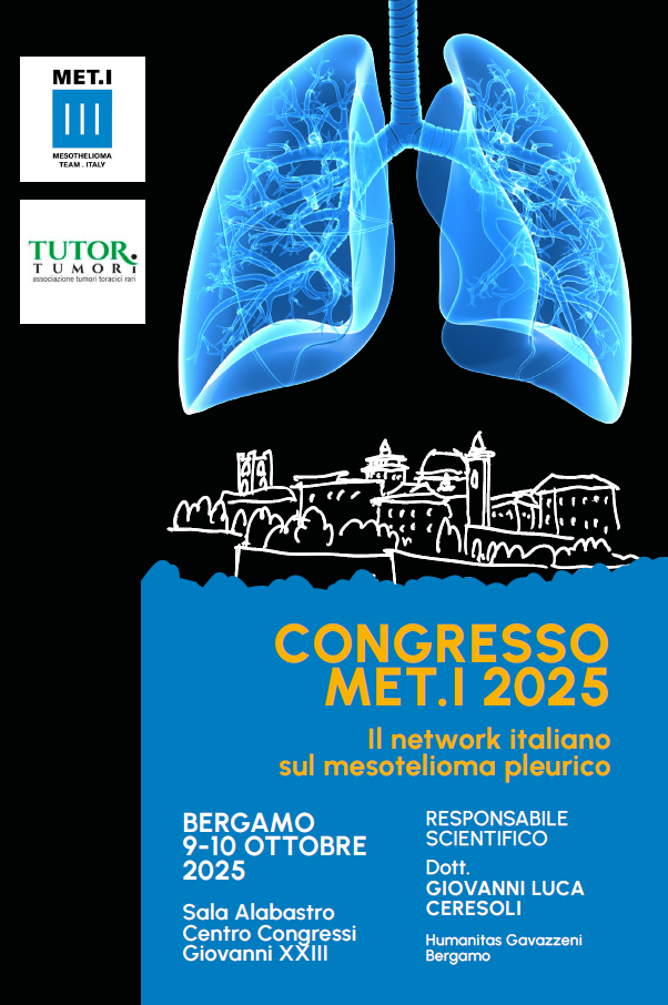 Congresso MET.I 2025 – Il network italiano sul mesotelioma pleurico